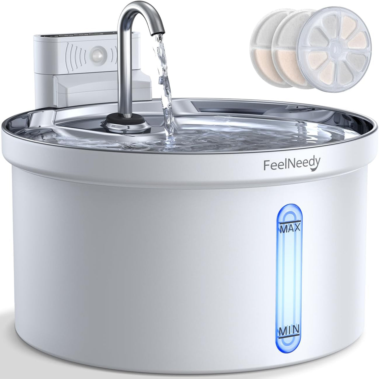 FEELNEEDY 3.5L Cat Water Fountain Wireless – FeelNeedy